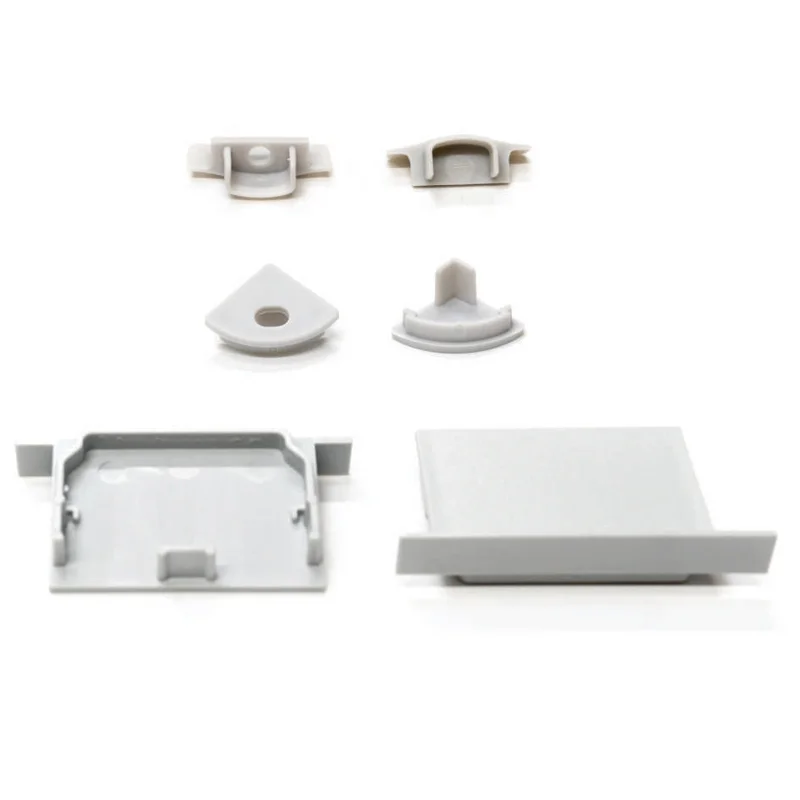 White End Caps for Aluminium - Led Technology SA
