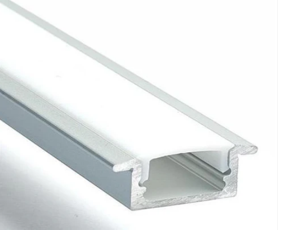 2M Recessed Aluminium Channel for LED Strip Lights - Led Technology SA