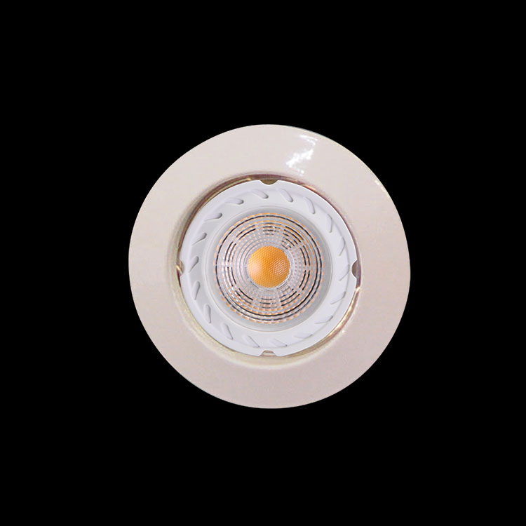 KLIGHT ELC-146/WH-GU - 230v 50W GU10 Aluminium White Straight Down ...