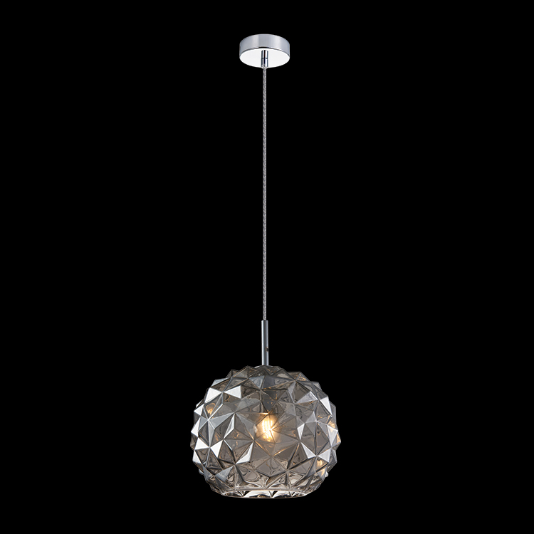 KLIGHT A-KLCH-901-S/SM - 230v 40W E14 Iceberg Small Glass Pendants ...