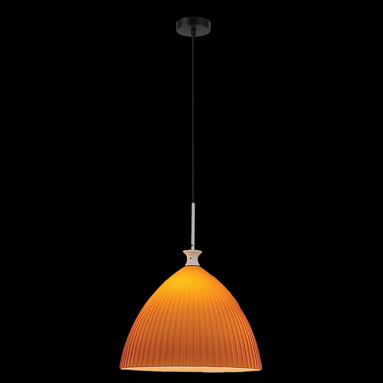 KLIGHT M-KLCH-5011-1BO - 230v 40W E14 Glass Large Round Pendant - Led ...